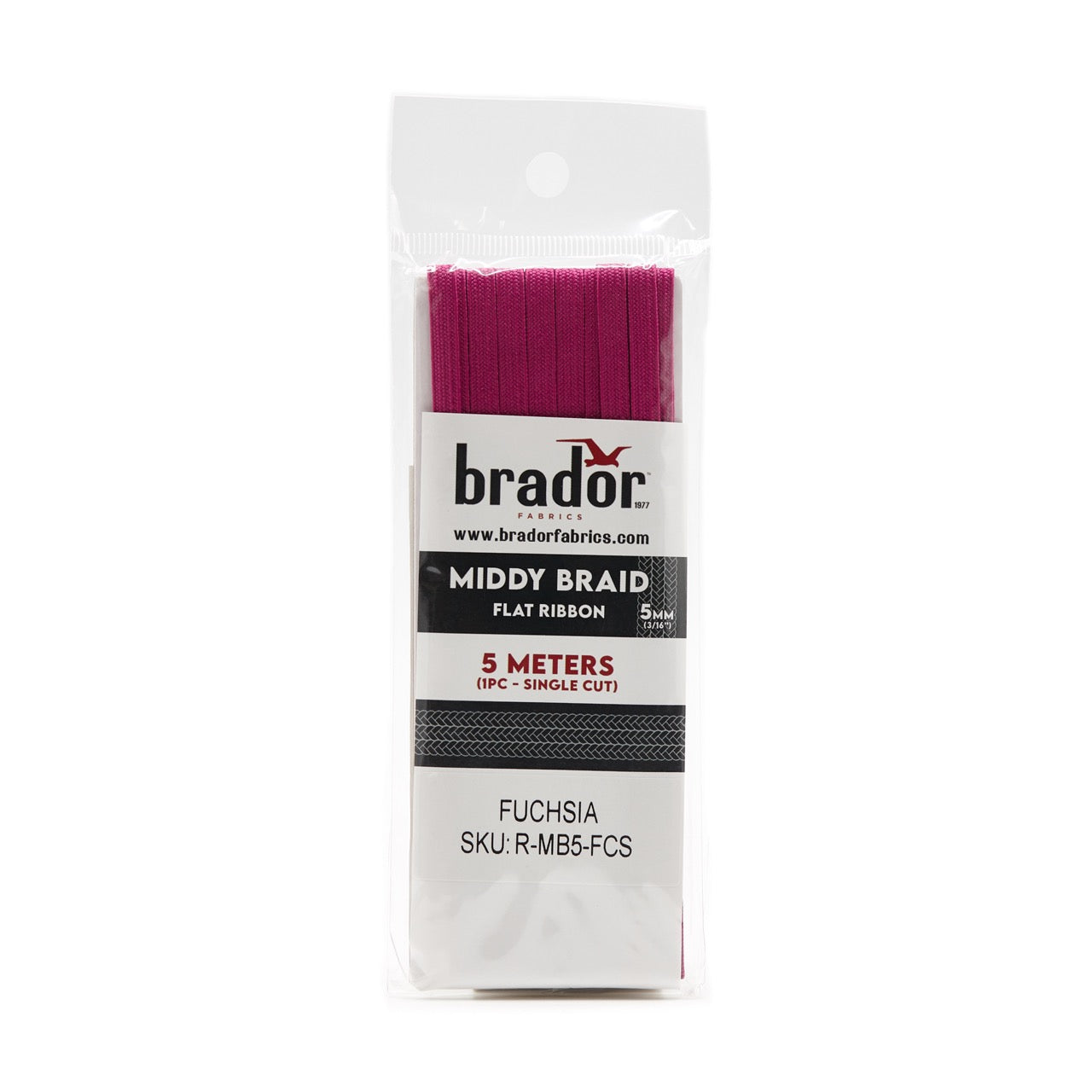 Middy Braid - Fuchsia – Brador Fabrics