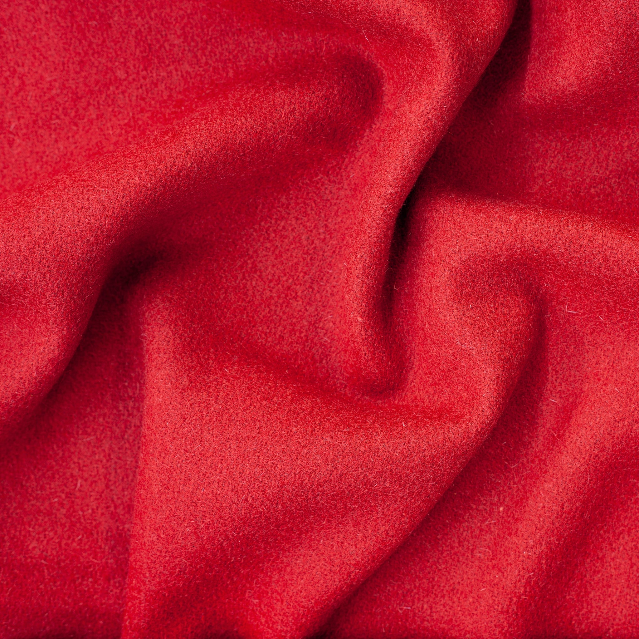 Wool Melton Scarlet Red – Brador Fabrics